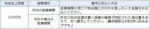 インフルエンザ予防接種の助成がはじまります – マイ広報紙